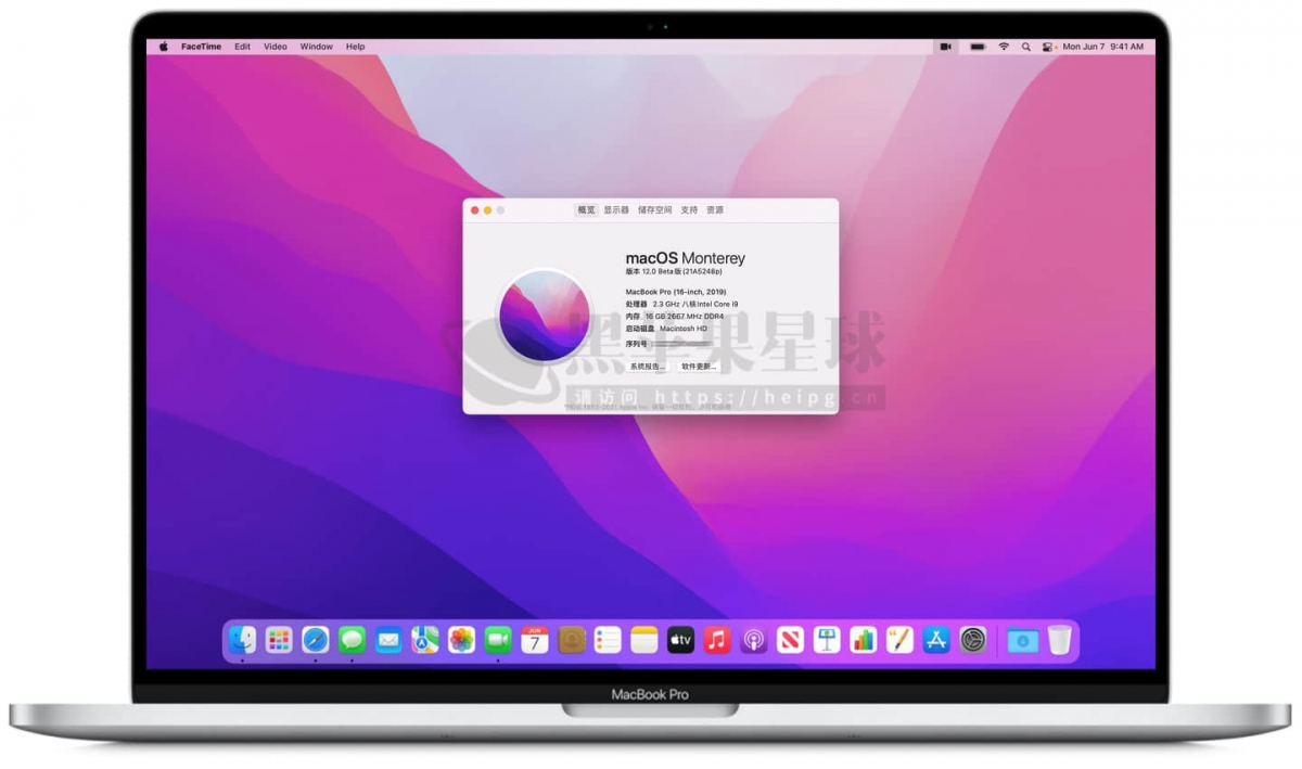 macOS Monterey 12.5(21G72) 正式版官方镜像-黑苹果星球